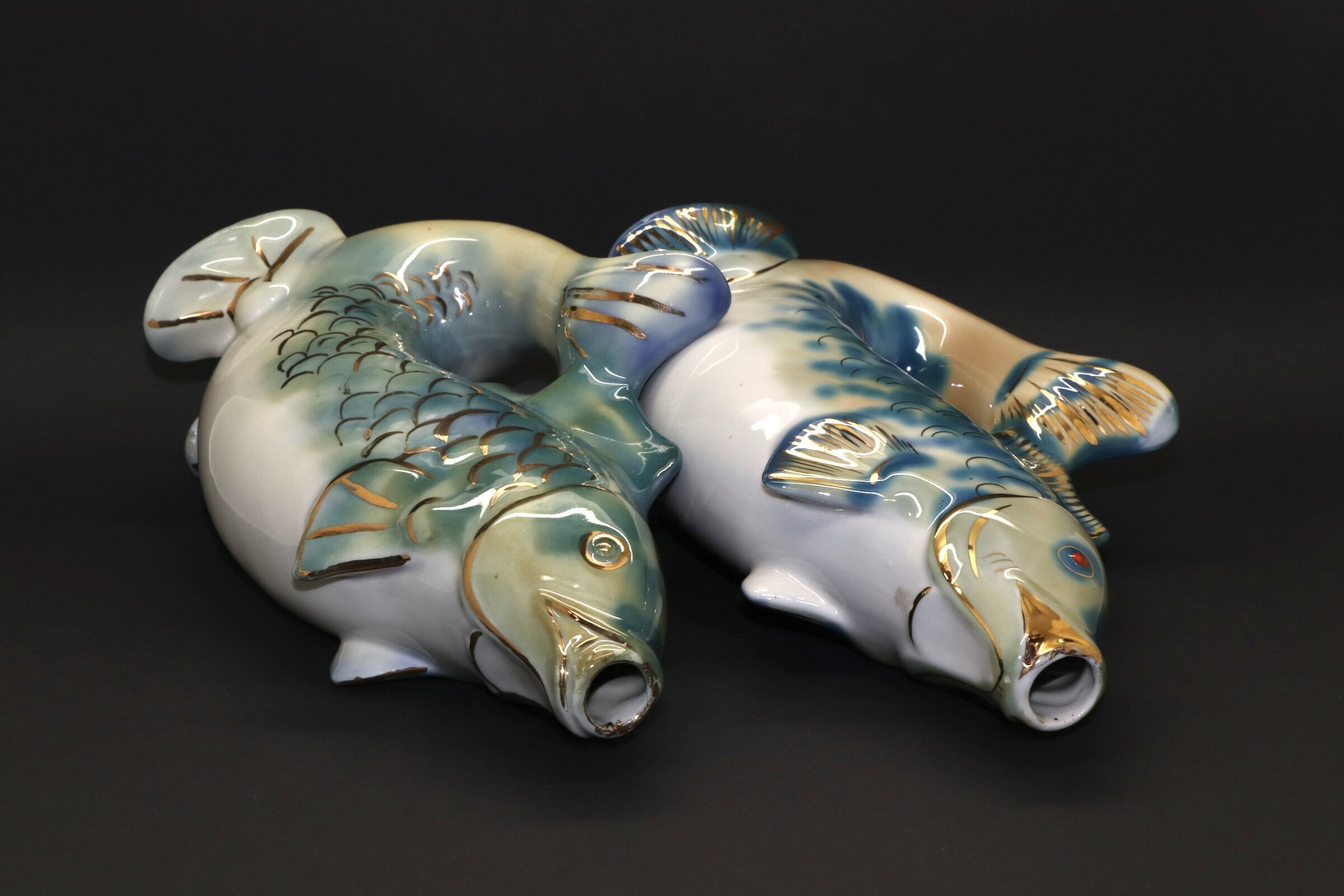 Decanters "Fish", Porcelain, Riga porcelain-faience factory, Riga ...